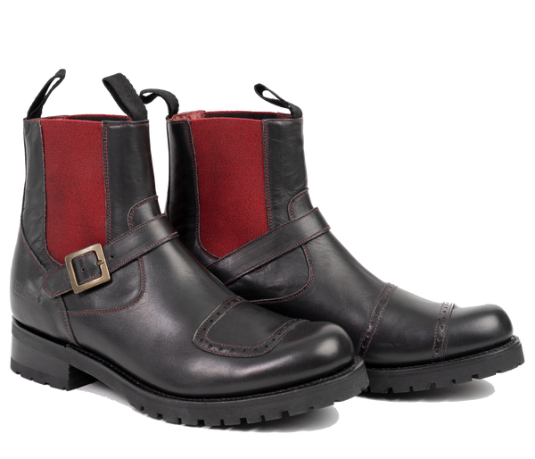 RED SERIES Street Red Motorcycle Boots – Red Series Boots